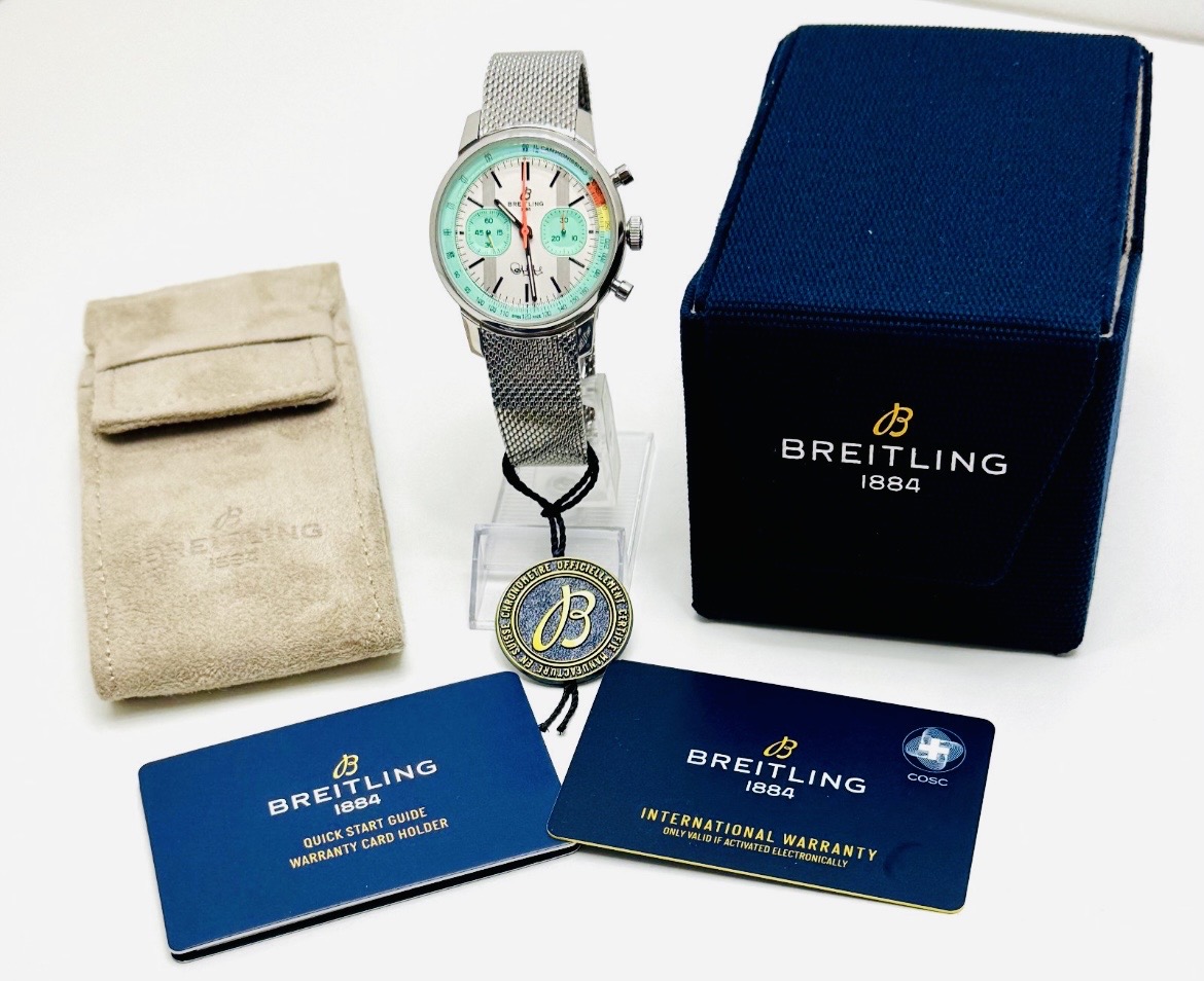 Breitling Top Time Chronograph 41 NEU Box und Papiere 12.2025